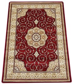 Berfin Dywany, Kusový koberec Adora 5792 B (Red), 80x150, červená, chodba / předsíň