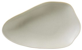 Broste Keramický talíř Limfjord, šedá barva, keramika