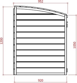 LANIT PLAST, s.r.o. zahradní úložný box LANITPLAST S751 LG2398