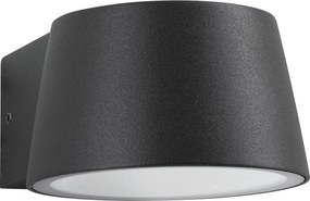 P 94713 LED venkovní nástěnné svítidlo Capea neláká hmyz IP44 96x128mm 2200K 6W 230V 98° černá hliník - PAULMANN