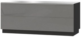 Závěsný TV stolek Henry Typ 41 (šedá + šedý vysoký lesk). 1030291