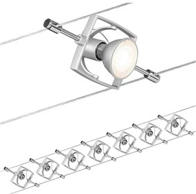 Paulmann 94152 - SADA 7xGU5,3/10W Bodové svítidlo MAC 230V chrom