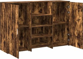 Recepční stůl kouřový dub 155x50x103,5 cm kompozitní dřevo 3324200