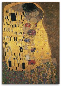 Gario Obraz na plátně Polibek - Gustav Klimt, reprodukce Rozměry: 40 x 60 cm