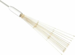 Venkovní vánoční ohňostroj teplý bílý 20 cm 140 LED diod 328596