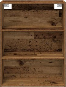 Příborník se nástěnná skříňka old wood kompozitní dřevo 3329223