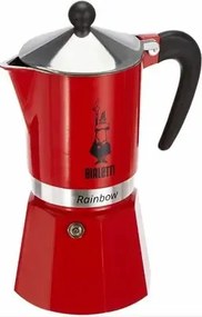 Bialetti Rainbow konvička na 6 šálků 270 ml červená