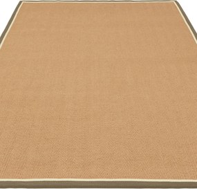 Tribeca Design Kusový koberec Woodkid Herringbone Khaki Rozměry: 68x240 cm