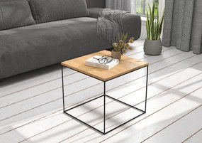 ADRK Furniture Konferenční stolek ELENA 50x50 CT-ELE-B-A