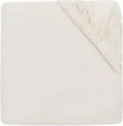 Jollein Prostěradlo napínací 120x60 cm Oatmeal / Prostěradlo / 100% ba