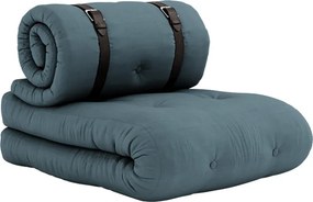 Karup Design  Futonové křeslo BUCKLE-UP - 757 Petrolejově modrá