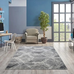 Designový koberec s geometrickým vzorem Šířka: 160 cm | Délka: 220 cm