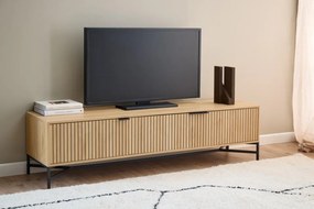 TV stolek Jaipur 176 cm dub přírodní