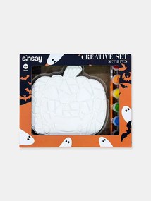 Sinsay - Malovací sada s halloweenským motivem - sádrová dýně - vícebarevná