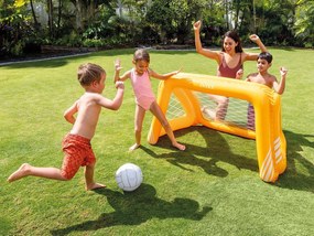 Nafukovací fotbalová branka INTEX 58507 140 cm x 89 cm x 81 cm pro děti a outdoorové aktivity