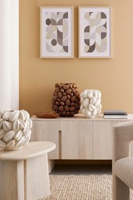 BIZZOTTO Dřevěný TV stolek SERAPIS 140x58 cm světlý 0747186