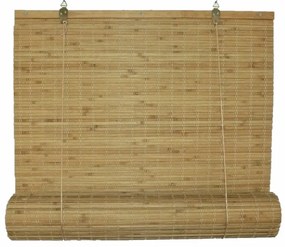 Košíkárna Bambusová roleta 50x200 cm ořech-světle hnědá