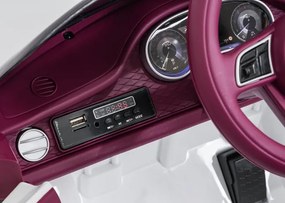 Elektrické autíčko Bentley Bentayga S bílé