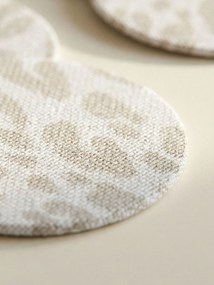 Sinsay - Podtácky pod hrnek se skvrnitým vzorem 4 pack - béžová