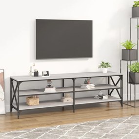 TV skříňka šedá sonoma 160 x 40 x 50 cm kompozitní dřevo - Default Title