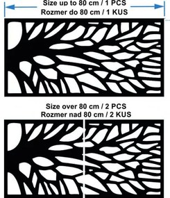 Obraz dřeva - obdélníkový obraz stom větví I SENTOP PR0290