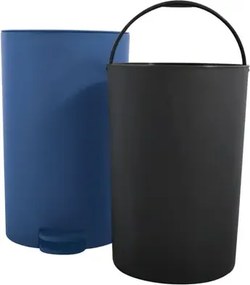 MSV OSAKI pedálový odpadkový koš 3 L tmavě modrý / plast