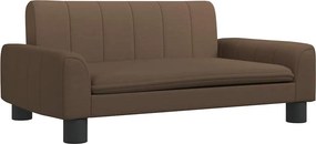 Pelíšek pro psy hnědý 70 x 45 x 30 cm textil 171860