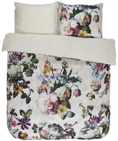 Essenza Luxusní povlečení Fleur ecru 140x200, 70x90 - 100% bavlněný satén