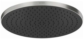 Duravit - Hlavová sprcha, průměr 23 cm, MinusFlow, kartáčovaný nerez UV0662017070