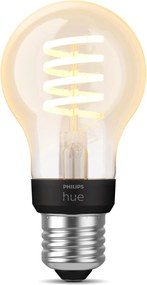 Philips Hue Smart žárovka White Ambiance Filament A60 E27 7W 550lm 2200-4500K