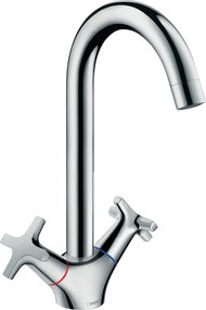 Hansgrohe Logis, dřezová baterie kohoutková, chromová, 71285000