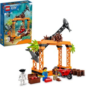 Lego stavebnice lego city 60342 žraločí kaskadérská výzva