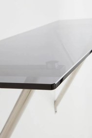 Závěsný pracovní stůl nástěnný se skleněnou deskou 40x120 cm Kullaberg – Jotex