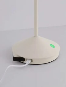 Venkovní stolní lampa Lumo bílá