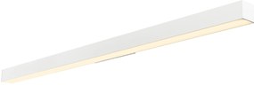 SLV Q-line, bílé lineární nástěnné svítidlo, 42W LED 3000K, délka 142,5cm
