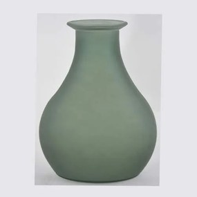 Váza LISBOA, 40cm, zelená matná|Vidrios San Miguel|Recycled Glass