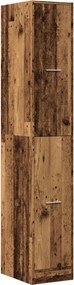 Skříňka na léky old wood 30 x 41 x 174,5 cm kompozitní dřevo 3309634