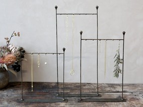 Bronzová antik závěsná šperkovnice na šperky a řetízky Vio - 33*6*48 cm