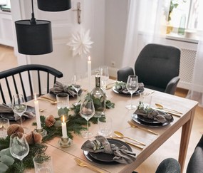 Tchibo - Polstrovaná designová židle - barva: šedá