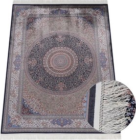 Koberec ANATOLIAN SILK 32510 modrý