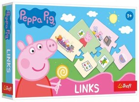 Hra Links skládanka Prasátko Peppa/Peppa Pig 14 párů vzdělávací hra