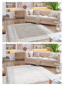 Kusový koberec Vladr šedobéžový 140x190cm