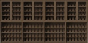 Bolia designové stojany na víno Vega Wine Cabinet Combination 02