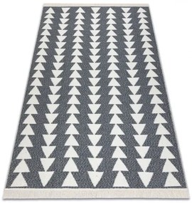 koberec TWIN 22994 geometrická, trojúhelníky bavlna, oboustranný, Eko velikost 80x300 cm | krásné koberce cz