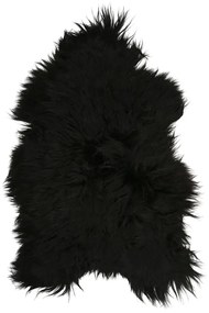 Kožešina islandské ovce černá, 110 cm