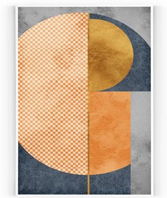 Plakát / Obraz Cube S okrajem Samolepící plátno A4 - 21 x 29,7 cm