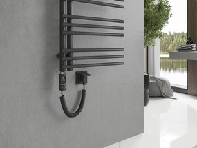 Mexen Neptun, elektrické topné těleso 900 x 500 mm, 600 W, antracitová, W101-0900-500-2600-66