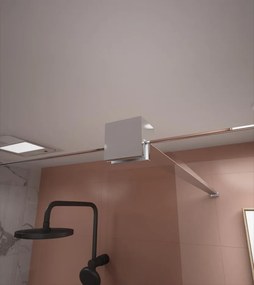 Erga Paris, sprchová zástěna Walk-In 60x200 cm, 8mm čiré sklo, chromový profil, ERG-V02-PARIS-060x200-CL-CR