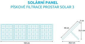 Písková filtrace Marimex ProStar Solar 3 10604350