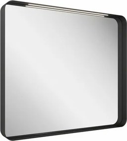 Ravak Strip zrcadlo bez vypínače 90x70,6 cm černá X000001572